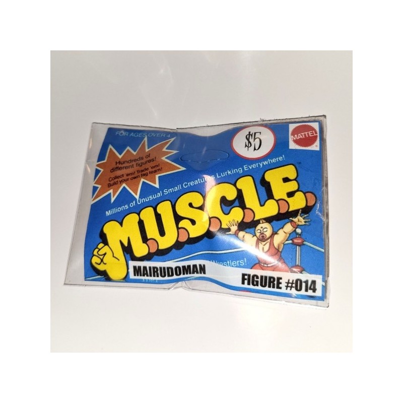 MAIRUDOMAN No.014 Mattel Toys M.U.S.C.L.E. Men / Kinnikuman Wrestling ...