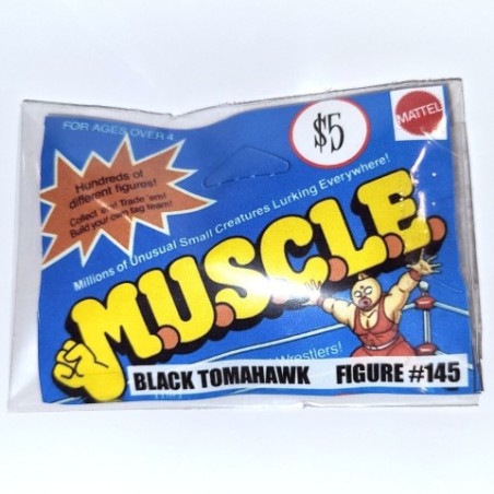 BLACK TOMAHAWK No.145 Mattel Toys M.U.S.C.L.E. Men / Kinnikuman ...